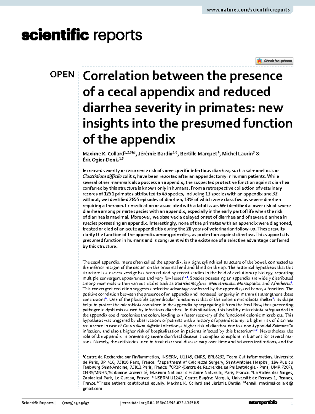 Journal - 1 Vol.:(ͬͭͮͯͰͱͲͳʹ͵ Scientific Reports | (2023) 13:15897 | doi ...