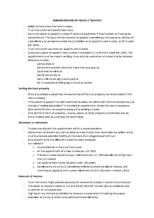 Topic+4+Constructive+Trusts+2023 - TOPIC 4: CONSTRUCTIVE TRUSTS Core ...