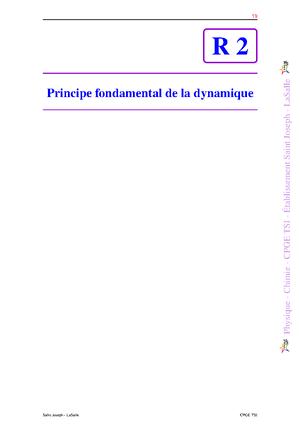 Cinematique du point 1 - Mecanique - Physique - Chimie - CPGE TSI ...