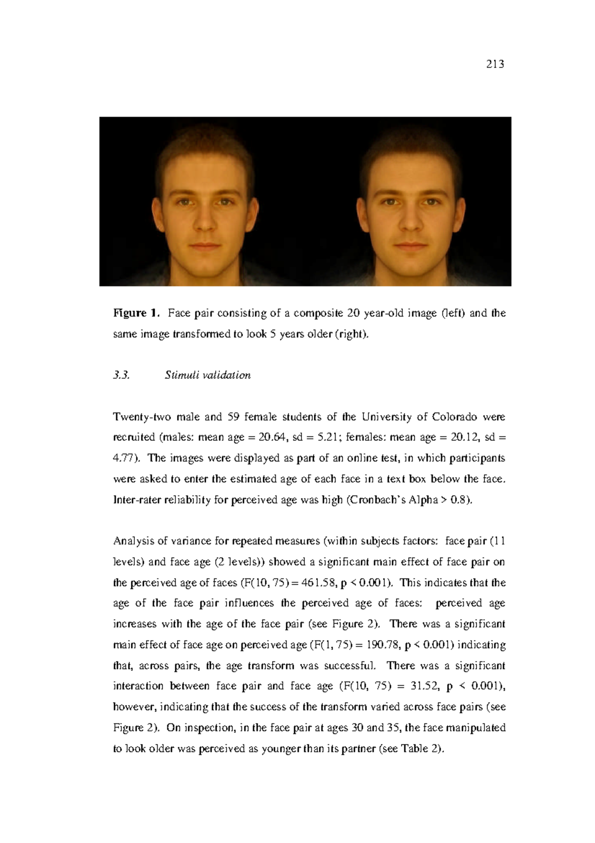 The domino effects 5 - 213 Figure 1. Face pair consisting of a ...