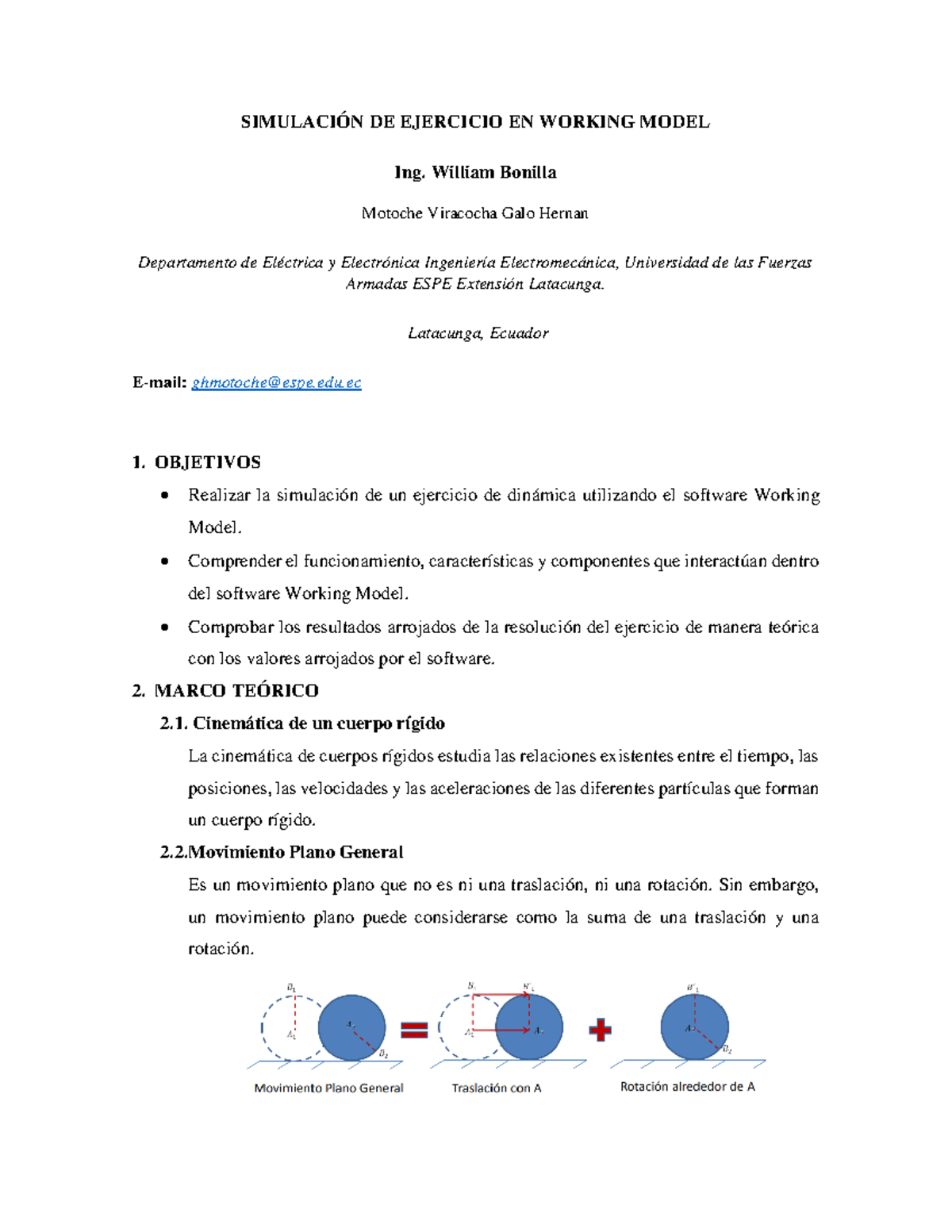 Simulación De Ejercicio En Working Model Warning Tt Undefined Function 32 SimulaciÓn De