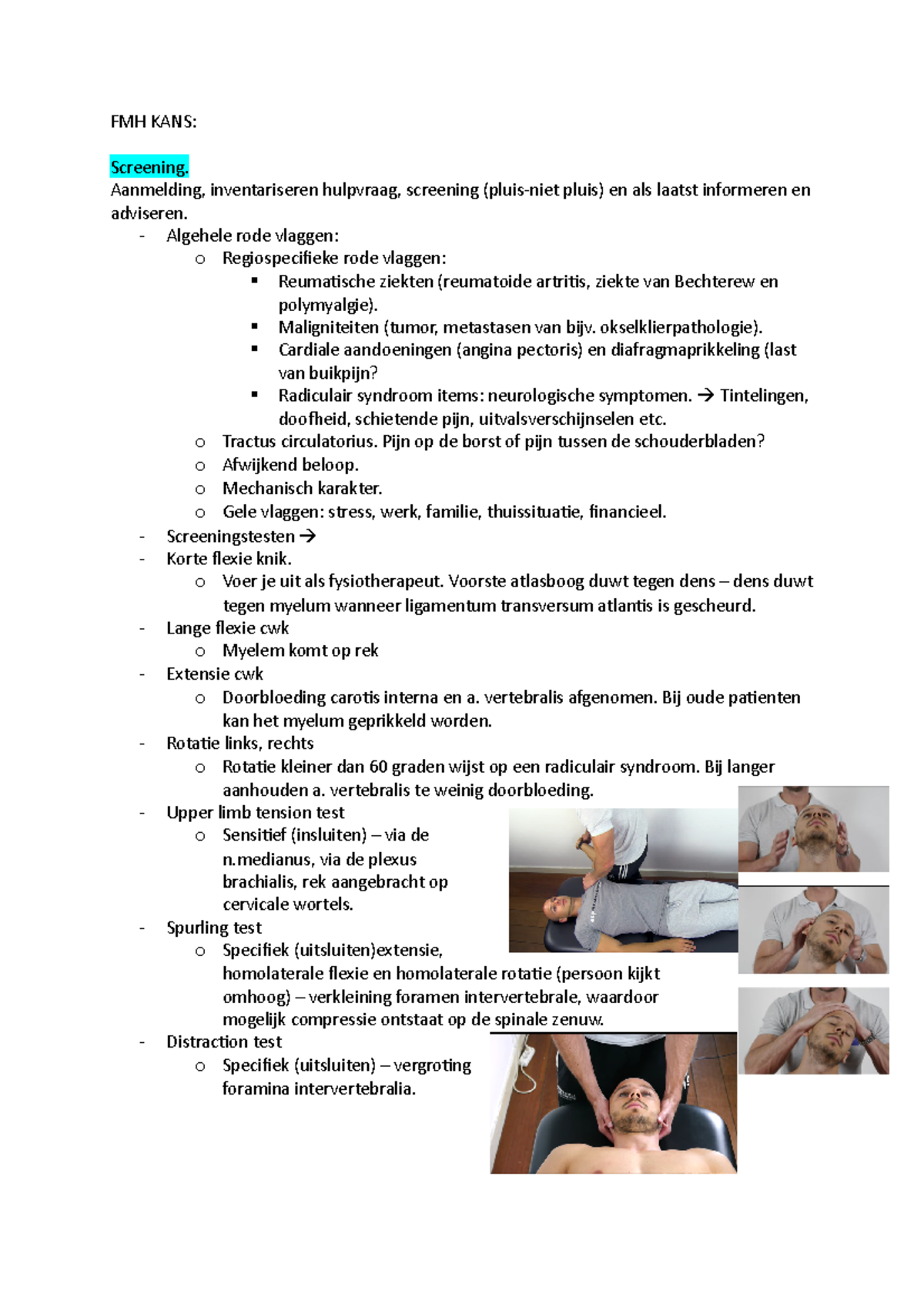 FMH KANS AF - kkkkkknkjh hhjhb - FMH KANS: Screening. Aanmelding ...