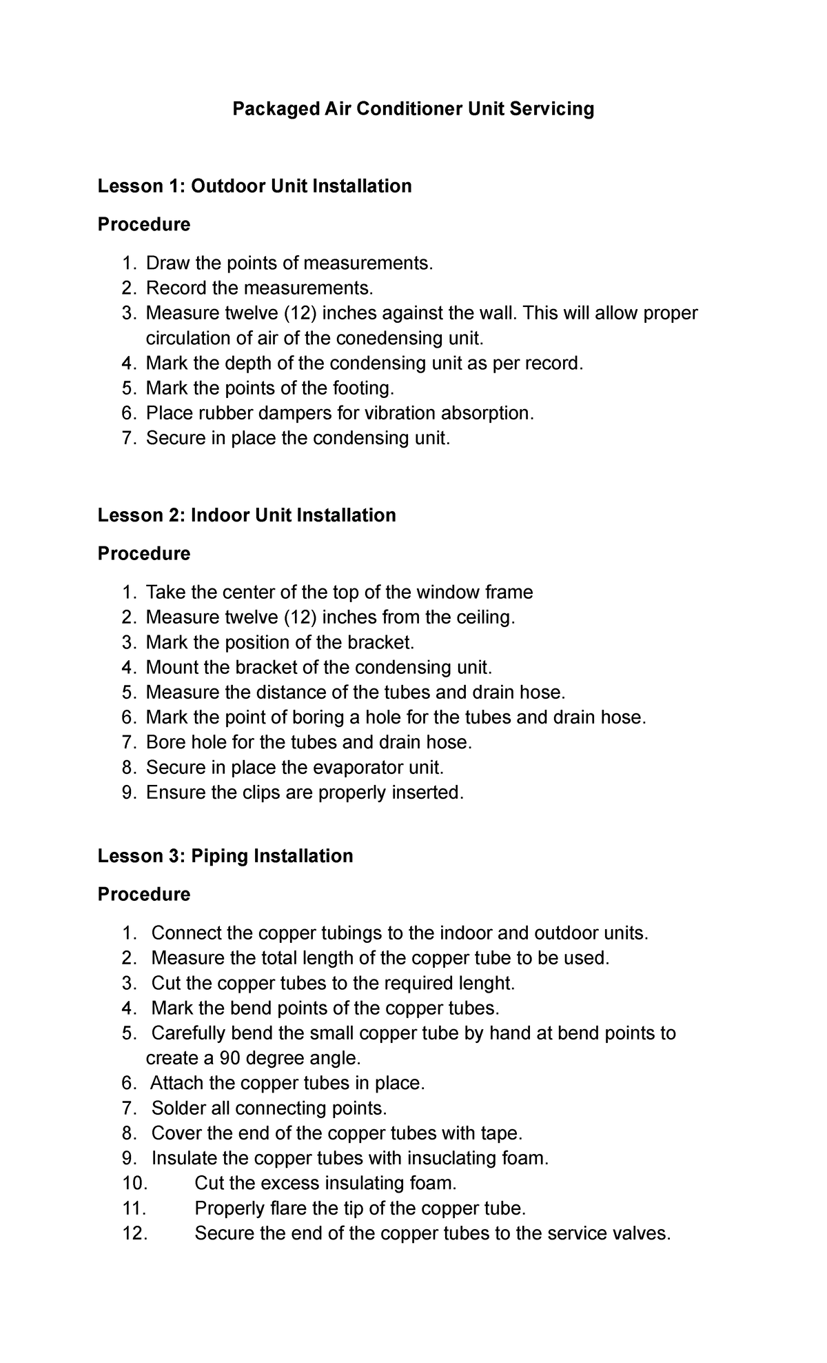 Air MAX - Have fun Learning! - Packaged Air Conditioner Unit Servicing ...