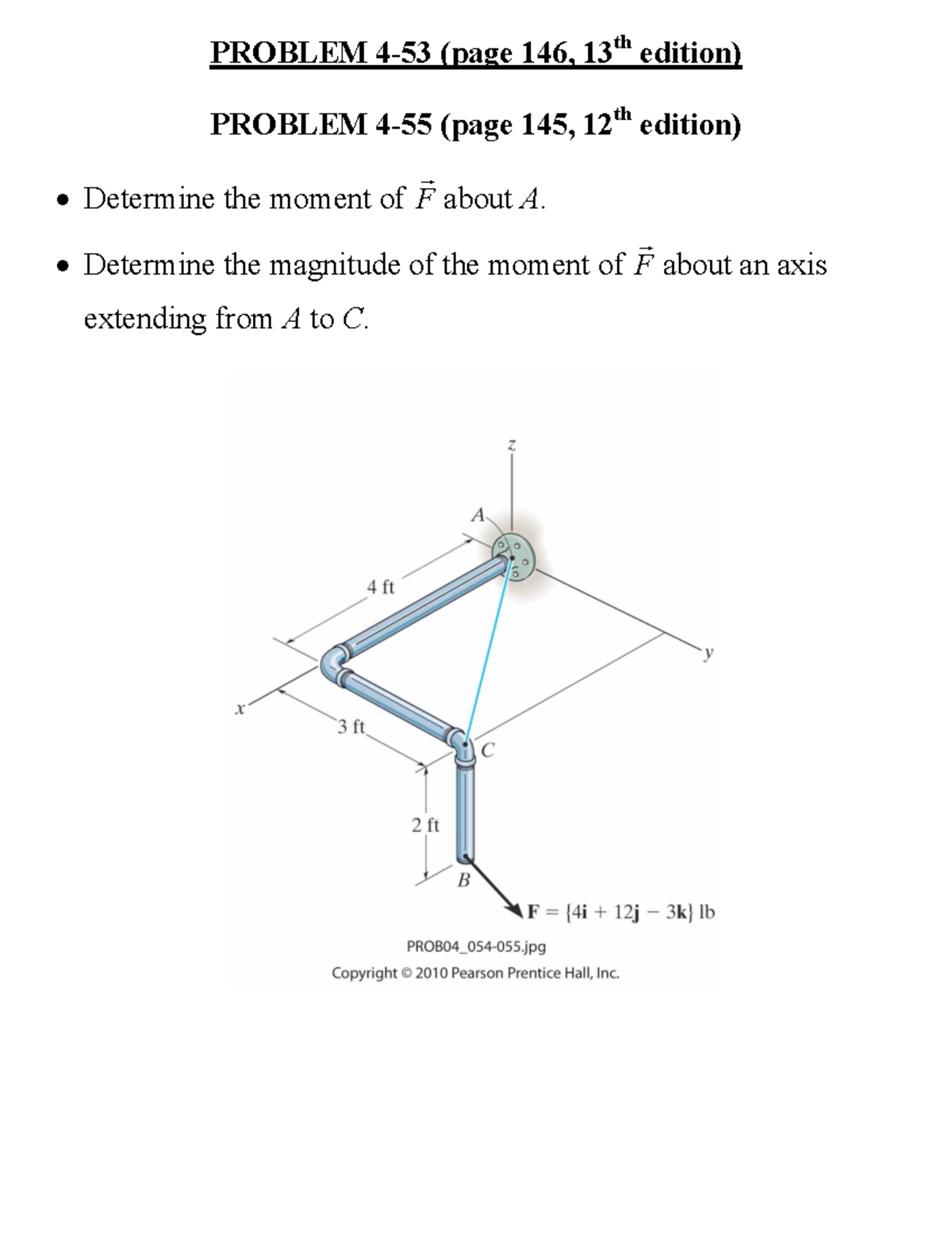Week 4 lecture notes - PROBLEM 4-53 (page 146, 13 th edition) PROBLEM 4 ...