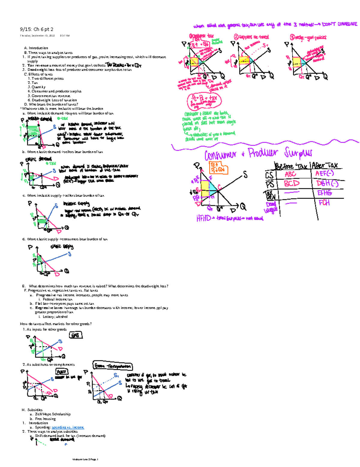 Unit 5 Ch 6 pt 2 - Unit 5 Ch 6 pt 2 - A. Introduction B. Three ways to ...