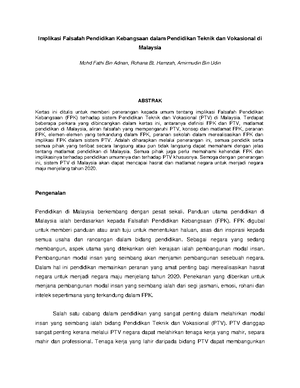 CTU552 Pemikiran Materialistik Dalam Kalangan Masyarakat Malaysia - 2 ...