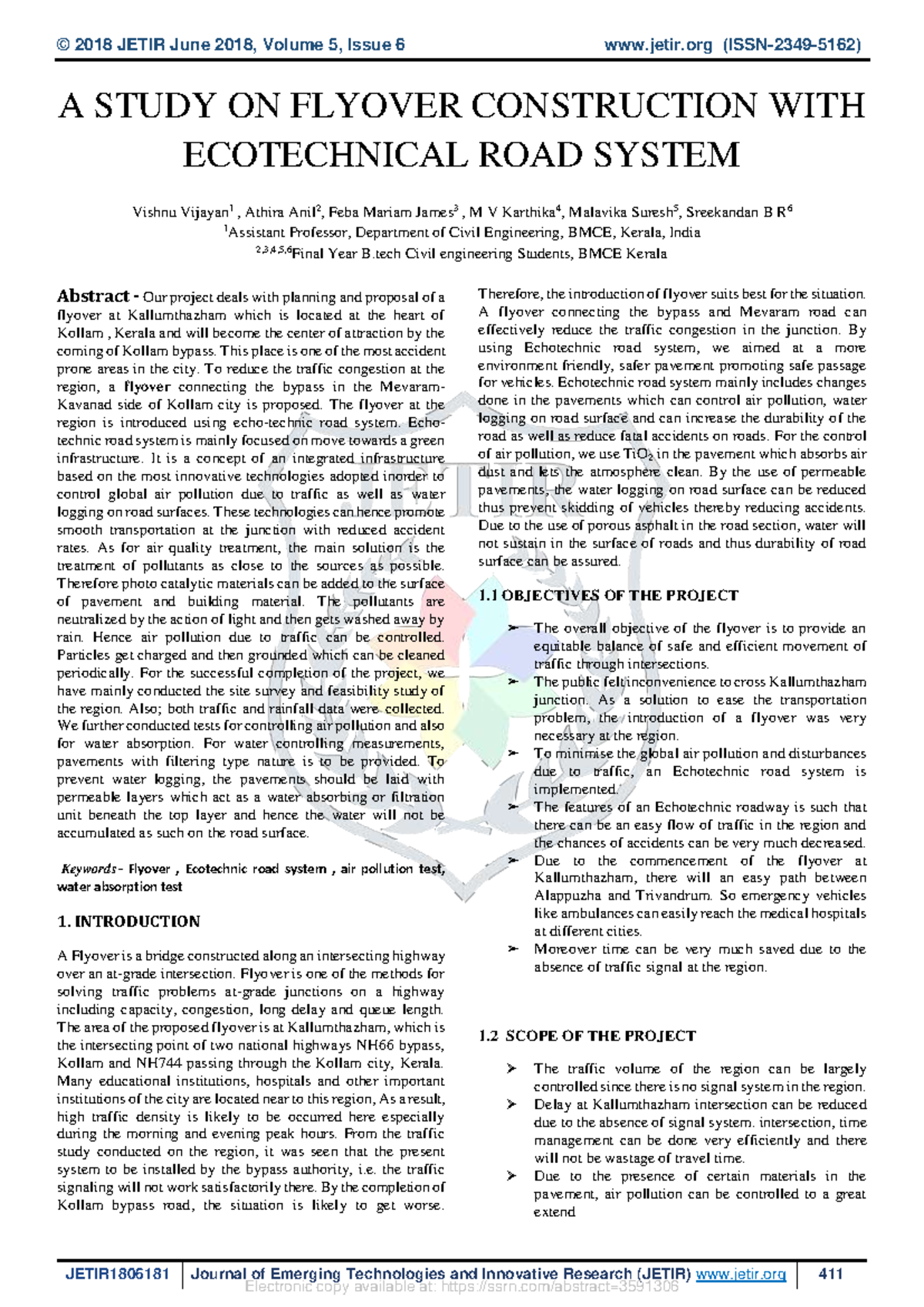 SSRN-id3591306 - JETIR180618 1 Journal of Emerging Technologies and ...