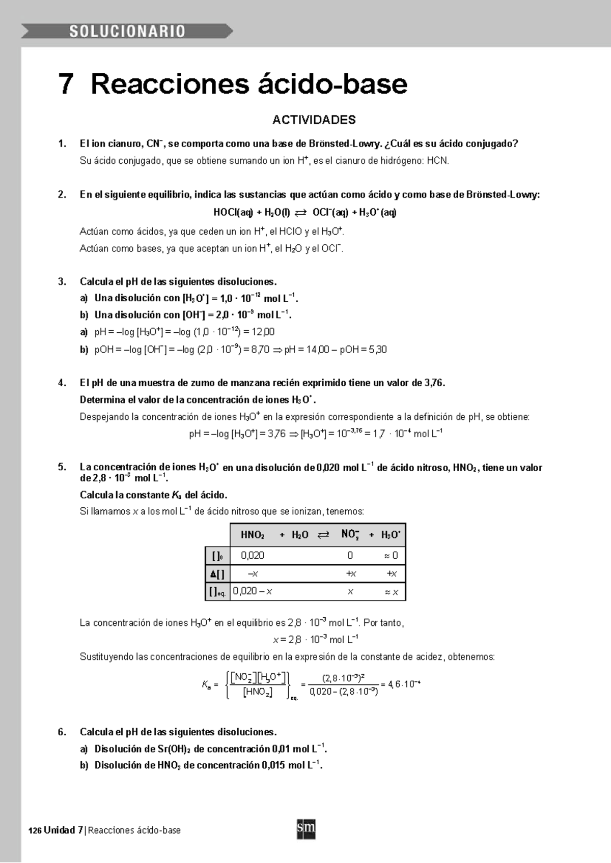 386070907 tema 7 pdf - 126 Unidad 7 |Reacciones ácido-base 7 Reacciones ácido-base ACTIVIDADES ...