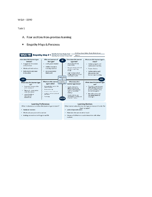 Studocu D294 - Task 2 - Passed - D294 - TASK 2 A. Learning Goal ...