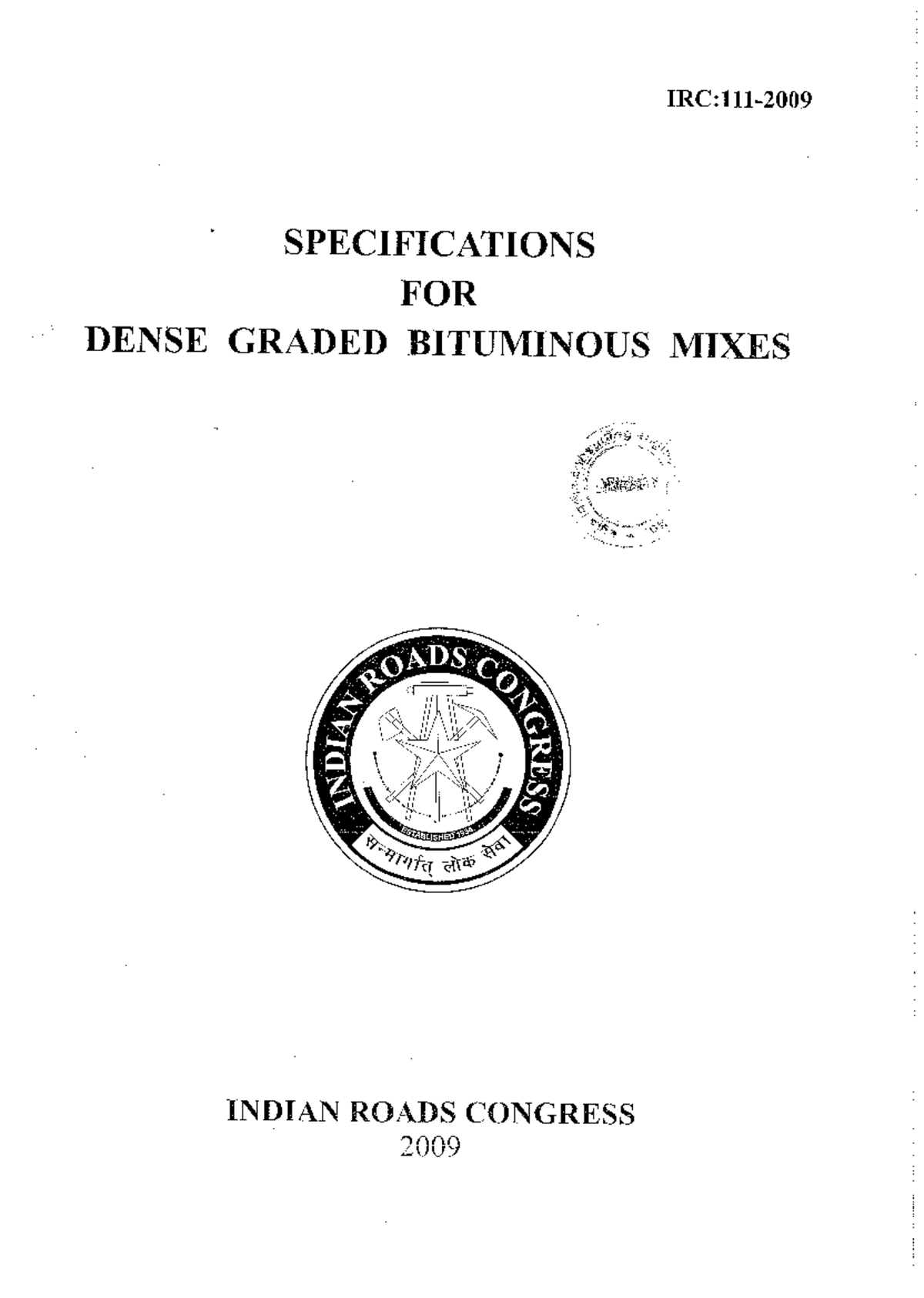 Irc.gov.in - friday test - Studocu