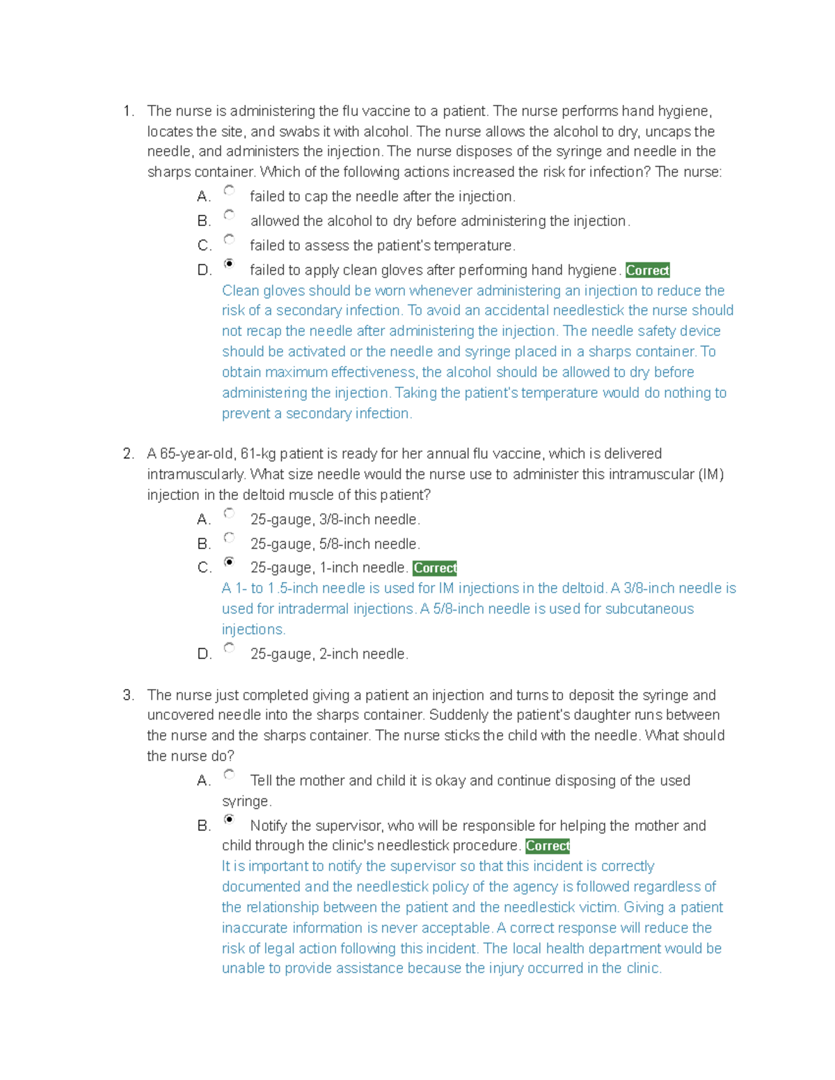 Unit 11 administration of parenteral medications, injections lesson 1 ...
