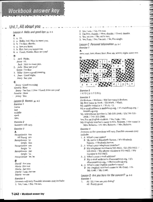 3A four corners UNIT 2 TEST grammar y vocabulary - UNIT 2 - TEST ...