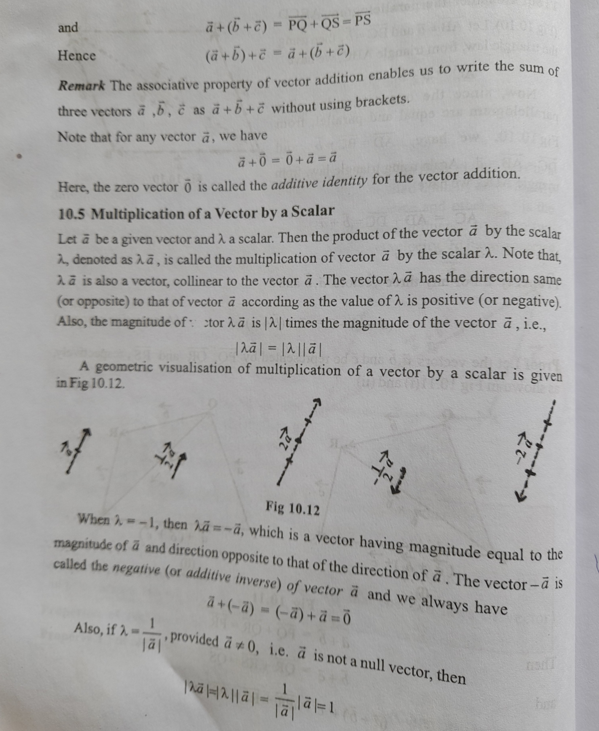 27 - Detailed explaination as bout Vectors - Bsc Mathematics - Studocu