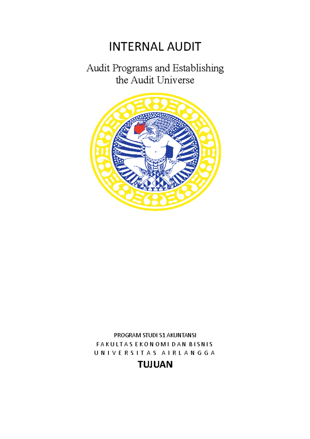 Bab 10 - Summary Brink's Modern Internal Auditing - INTERNAL AUDIT ...