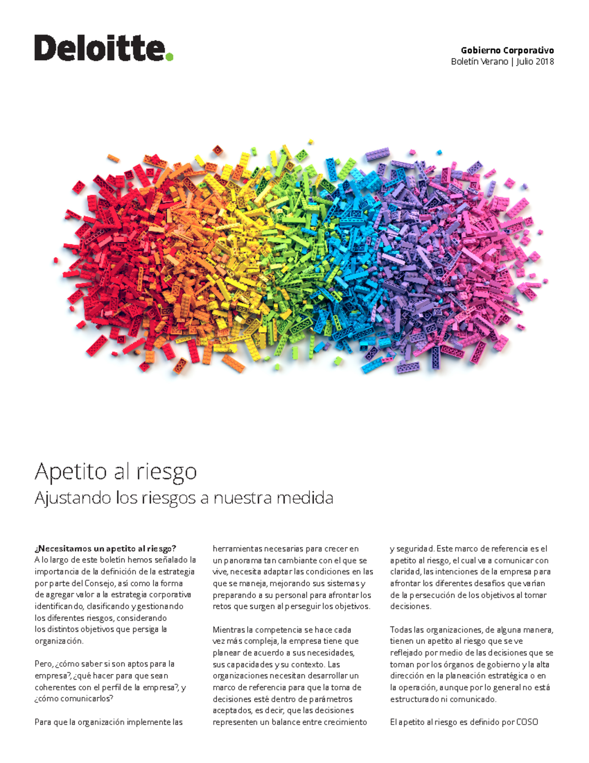 Apetito-al-Riesgo - Grade: 10 - Boletín Verano | Julio 2018 Apetito al ...