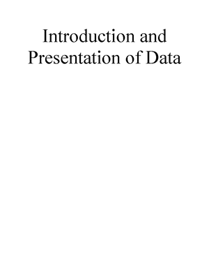 Statistical Analysis with Software Application - MODULE 1: INTRODUCTION ...