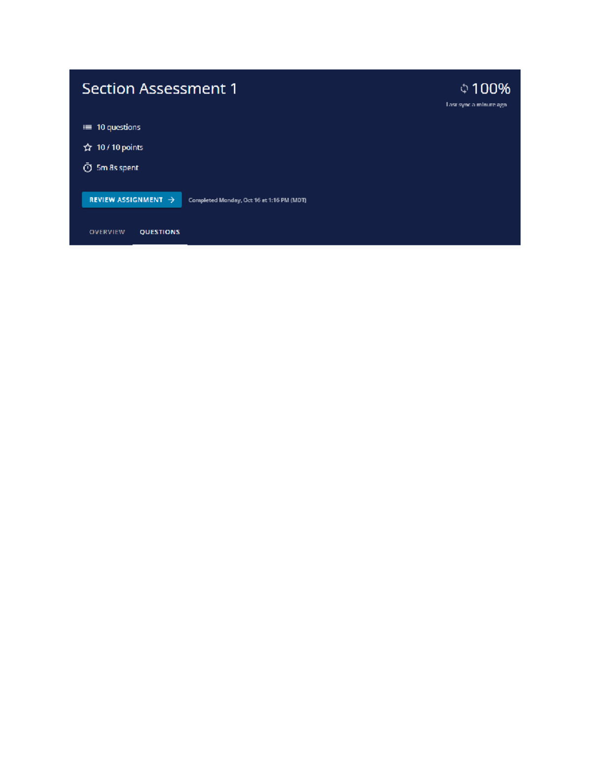 ACC 317 MOD 8 Excel Assessment Score - INT 220 - Studocu