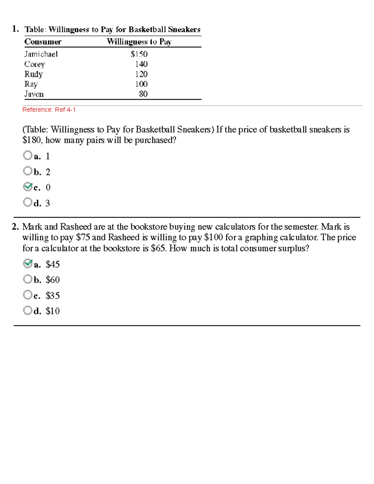 PS4 solutions - Problem set 4 assignment answers ecn104 - 1. Reference: Ref 4- (Table ...