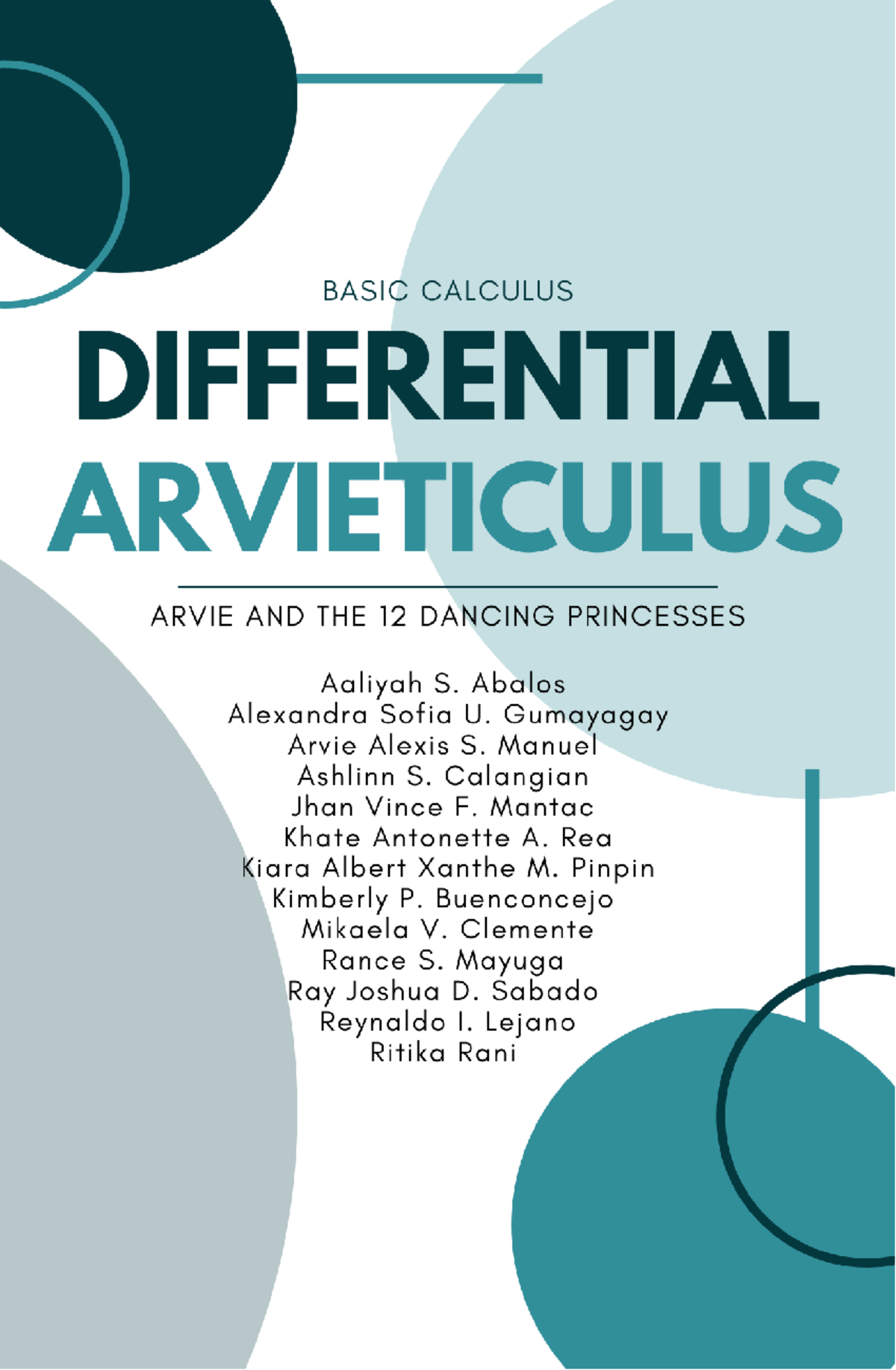 11D Differential- Arvieticulus- Module - TABLE OF CONTENTS I. Rules on ...