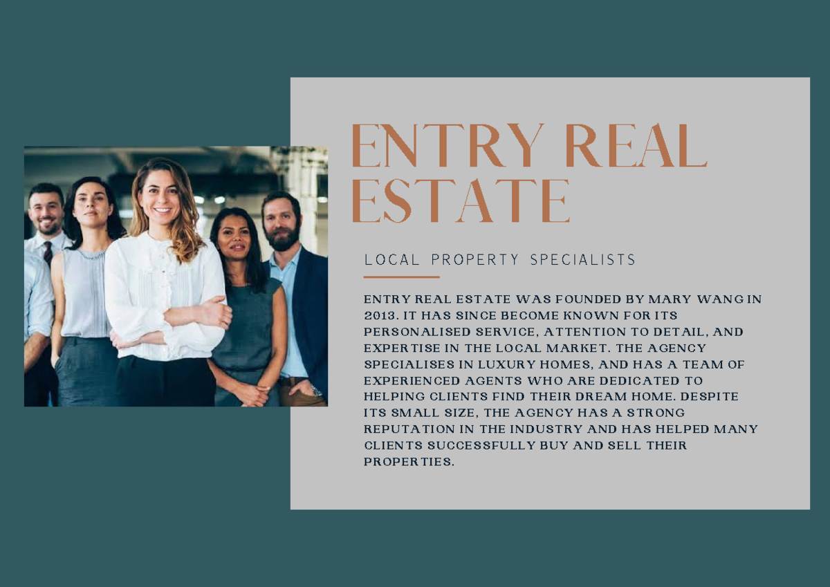 Paris Assess 1 - ENTRY REAL ESTATE LOCAL PROPERTY SPECIALISTS E N TR Y ...