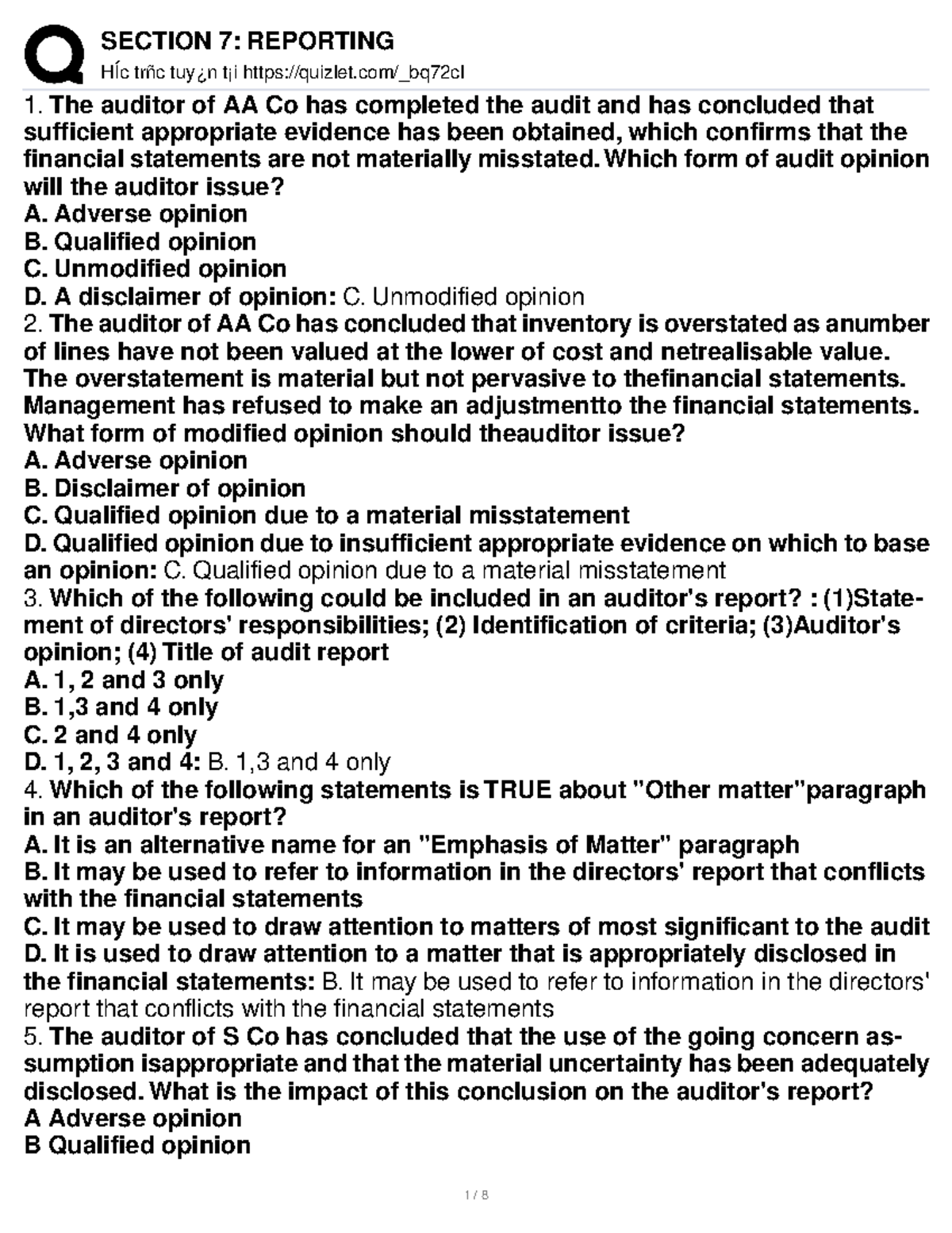 S7 - Trac nghiem section 7 - HÍc trñc tuy¿n t¡i quizlet/_bq72cl The ...