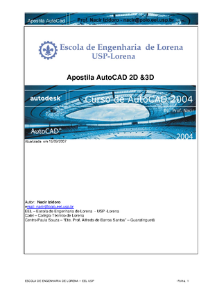 Apostila- Desenho- Técnico - DESENHO TÉCNICO I – INTRODUÇÃO O Desenho ...