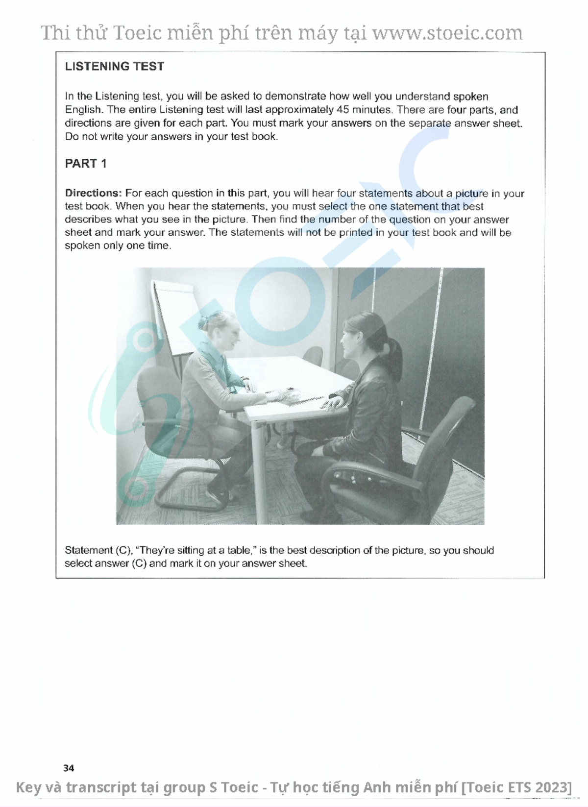 Test 02 ETS 2023 Reading & Listening - Tiếng anh 2 - Studocu