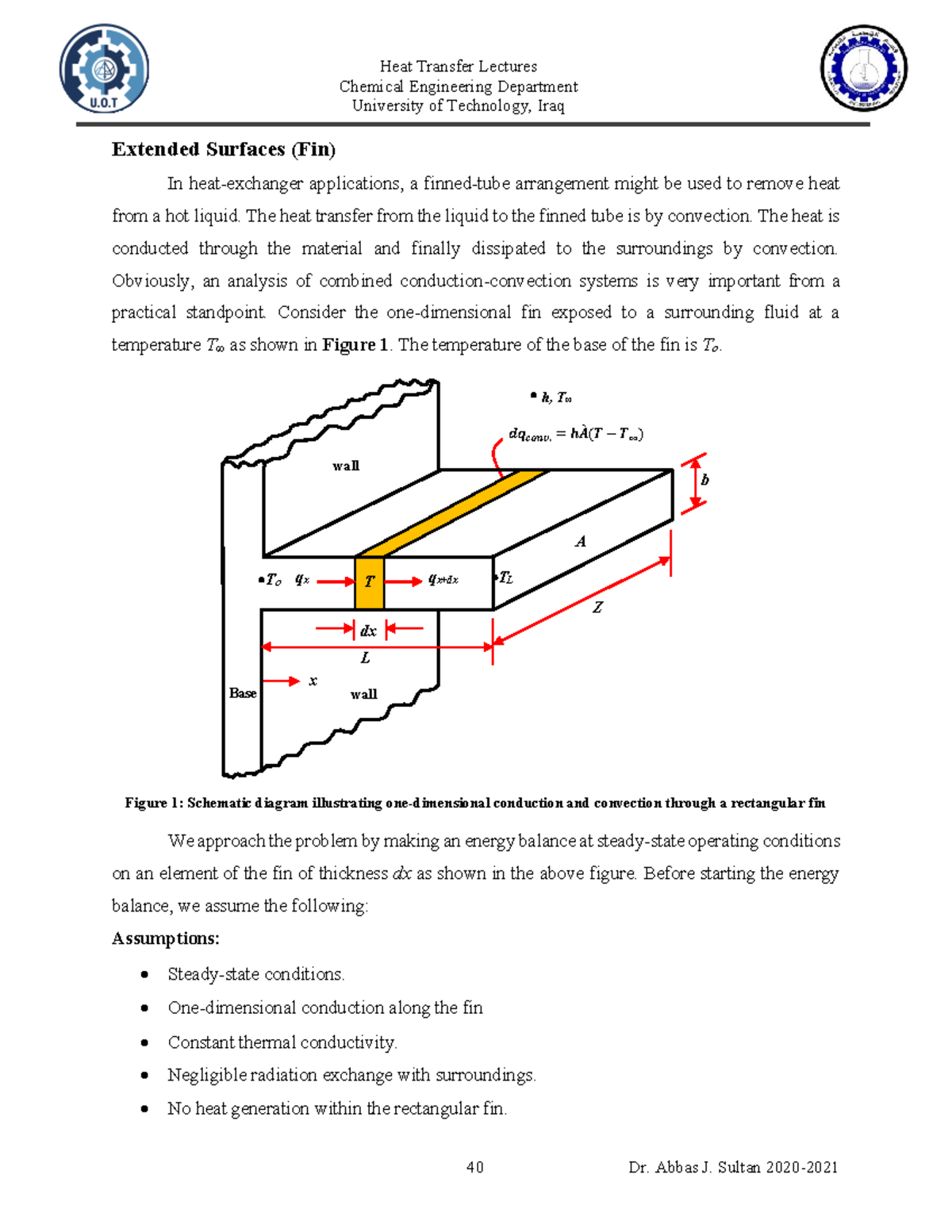 Thermodynamics and Heat Transfer4 - Chemical Engineering Department ...