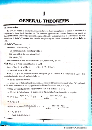 Volume BOOK Specturm IST SEM - Mathematics-I - Studocu