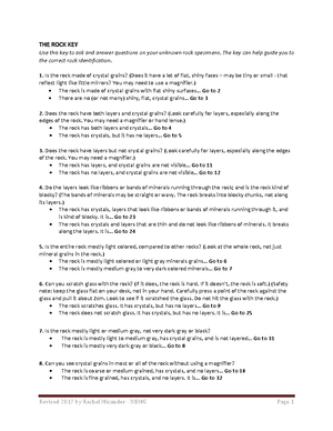 Reviewer Grade 11 Earth Science Quarter 2 - Earth Science: Quarter 2 ...