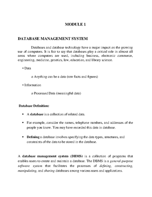 Database management system concepts and advancements - 12 Storing and Extracting XML Documents ...