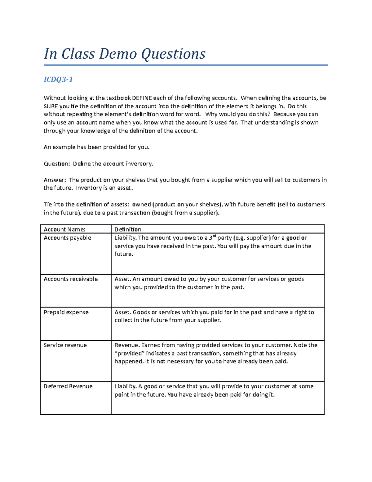 Chapter 3 - In Class Demo Questions - W2022 - In Class Demo Questions ...