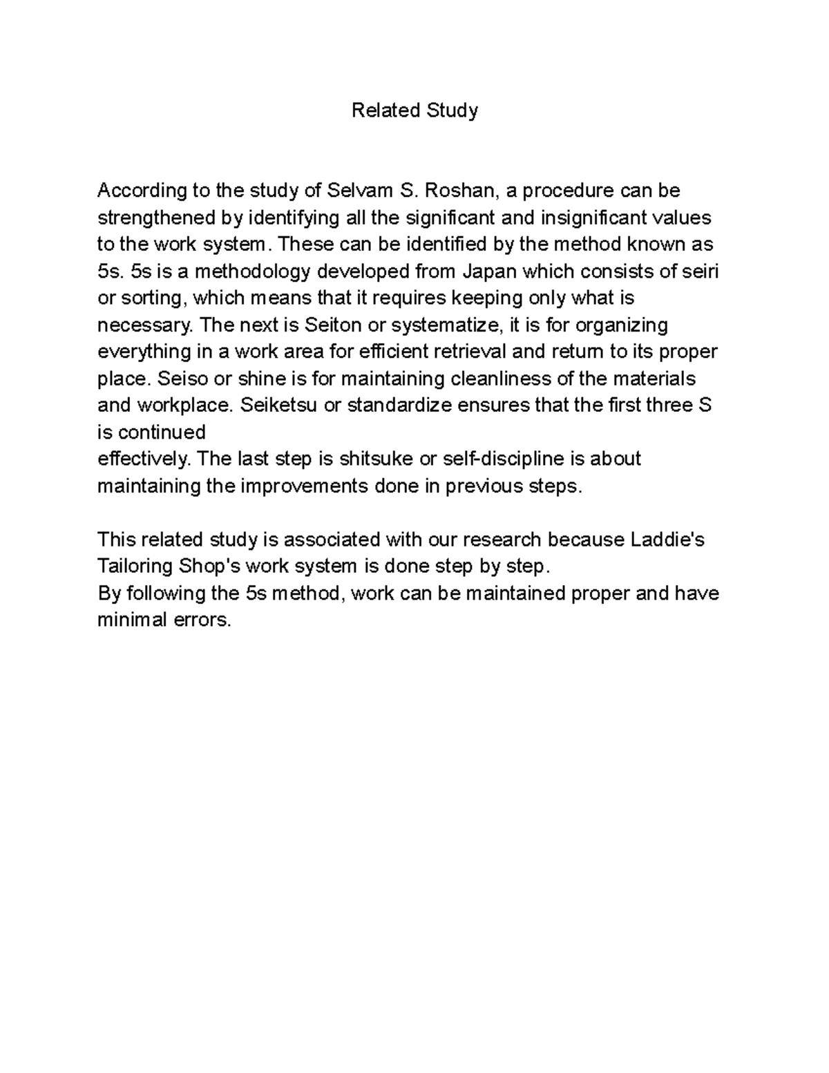 Related-study - Related study - Related Study According to the study of ...