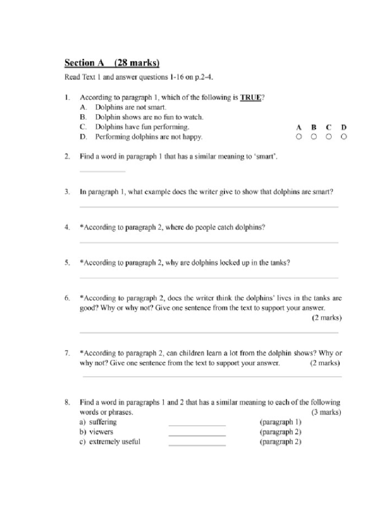 English workshit - Academic English Skills - Studocu