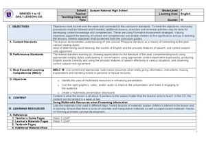 DLP- Storytelling - lesson plan - GRADE 3 DETAILED LESSON PLAN School ...