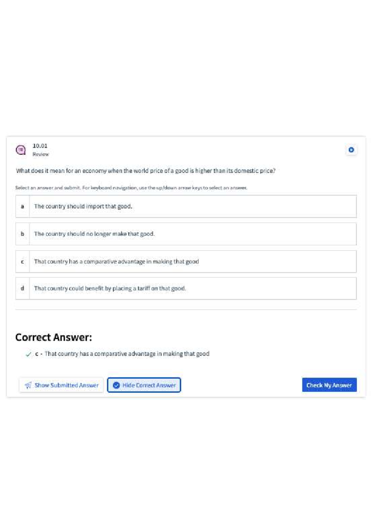 Textbook and Quiz Question and Answers - ECON 101 - Studocu