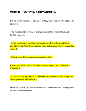 ADOLF HITLER HISTORY - World History - Studocu