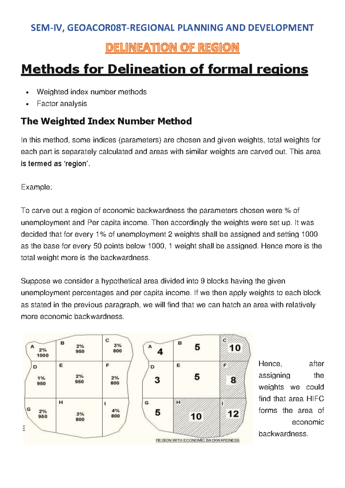 Delineation of Region SEM IV Geoacor 08T - SEM-IV, GEOACOR0 8 T ...