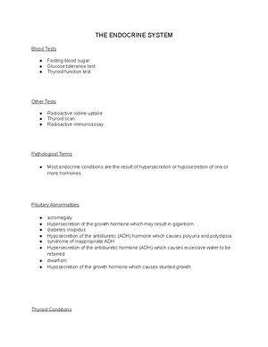 Medical Terminology II Notes 22 - THE LYMPHATIC AND IMMUNE SYSTEMS ...