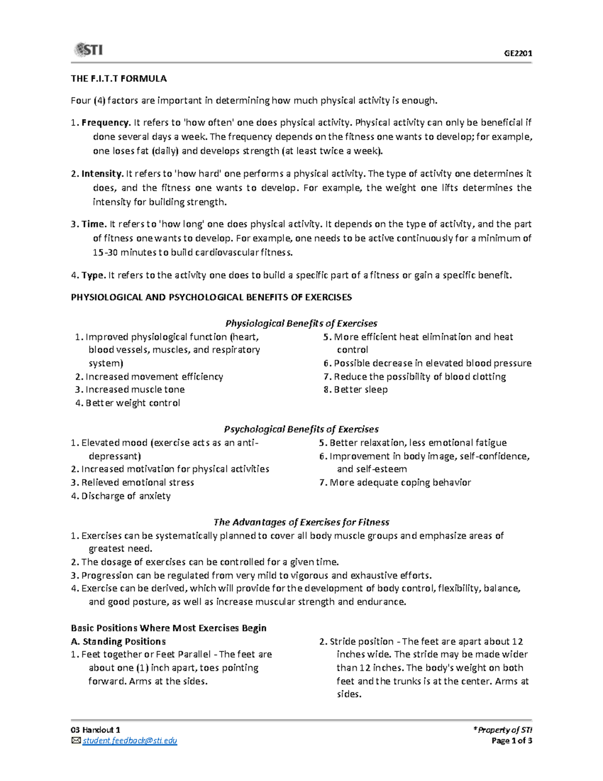 03 Handout 1 - N/A - GE 03 Handout 1 *Property of STI student@sti Page ...