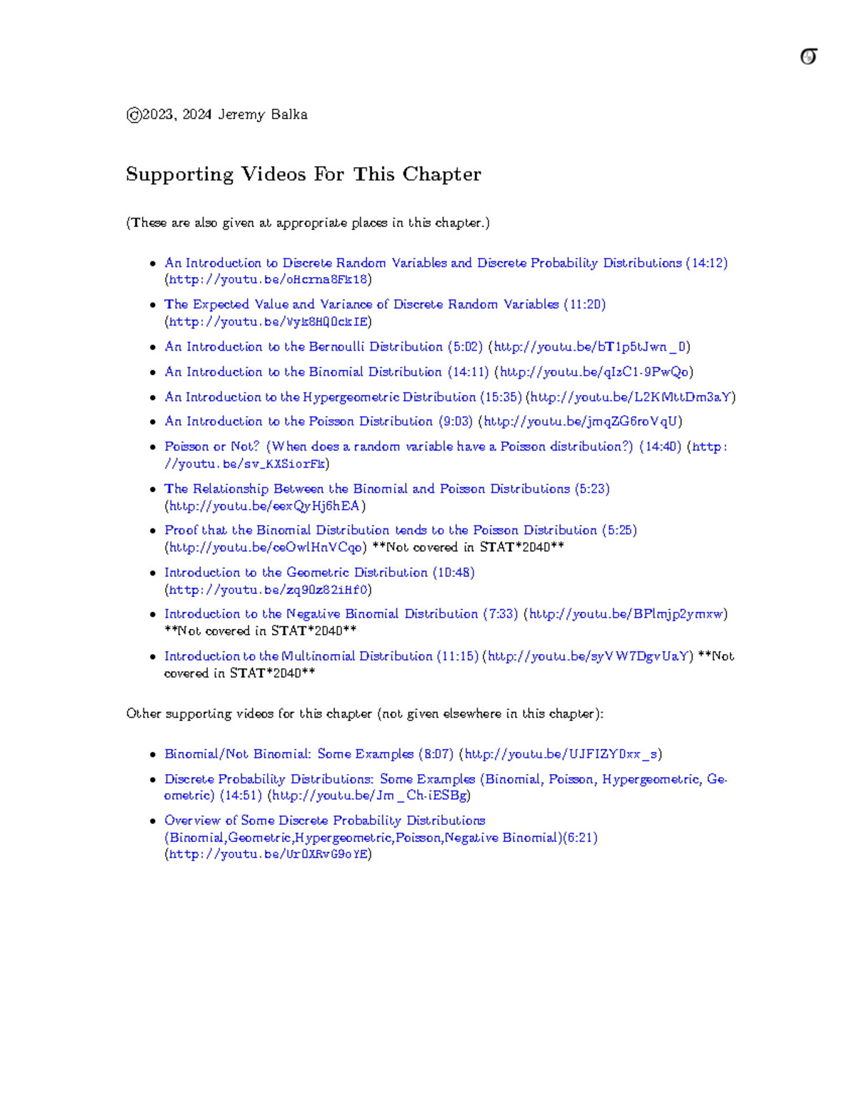 Jb ise discreterv before - ©2023, 2024 Jeremy Balka Supporting Videos ...