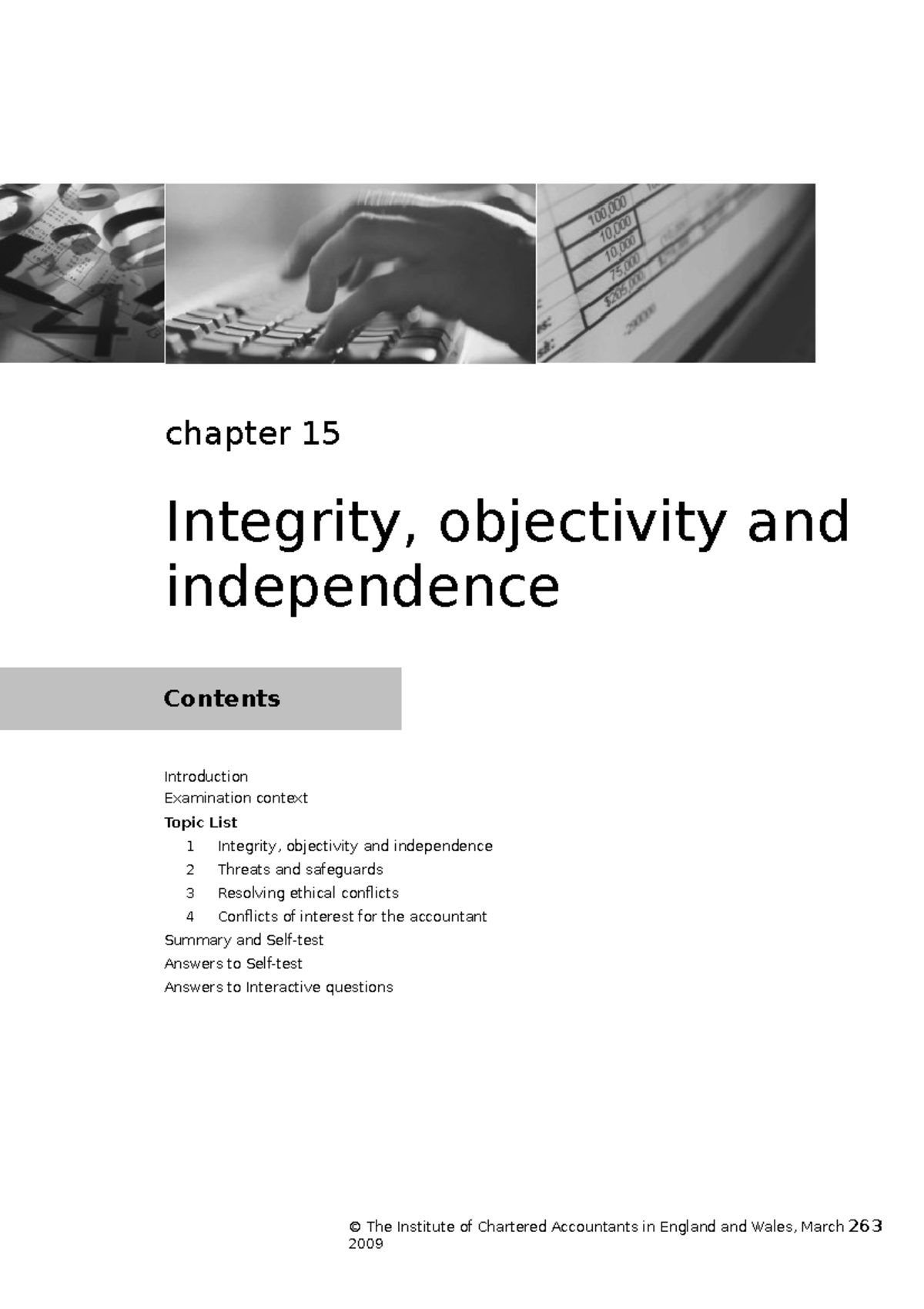 017 Caassst 07 CH15 Amndd Final BW+HS RP2 sec - chapter 15 Integrity ...