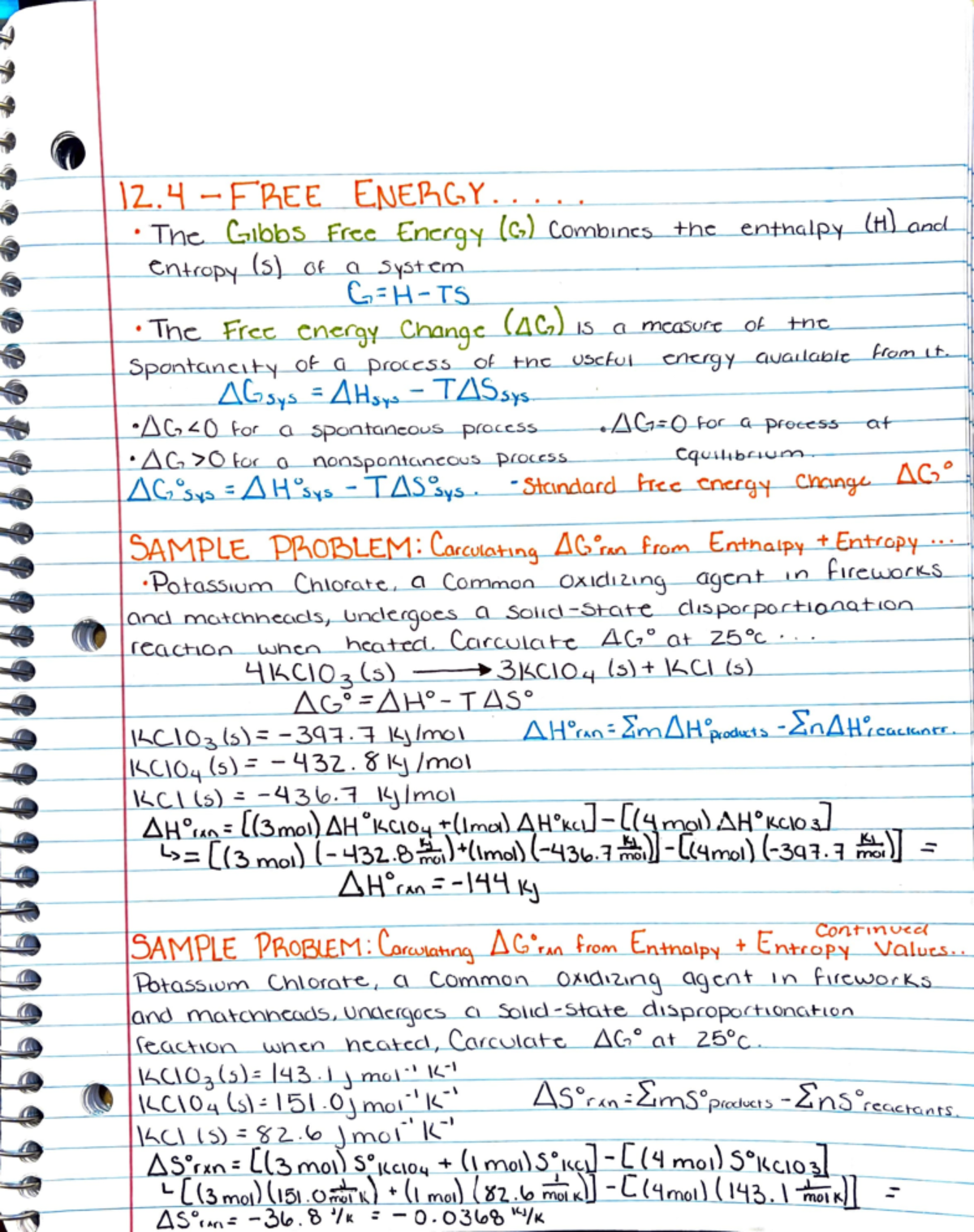 Chapter 12.4 Notes - ij {J • • • • 0 -4-'-"'2.=-.-'-'-J~~ ~ ~ C:~::-,~Y ...