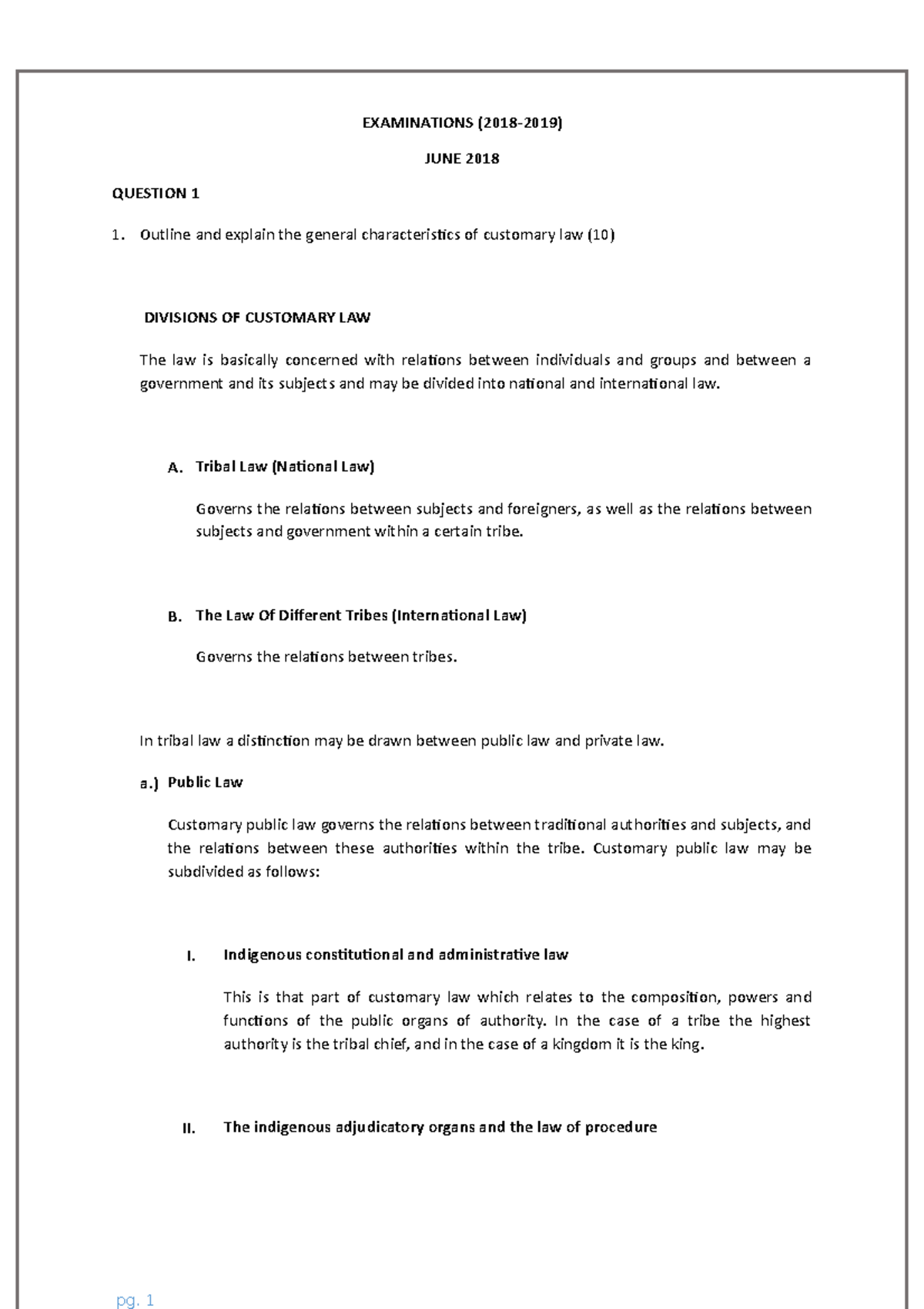 Examinations 2019 - Helpfull article to assist with exam preparation ...