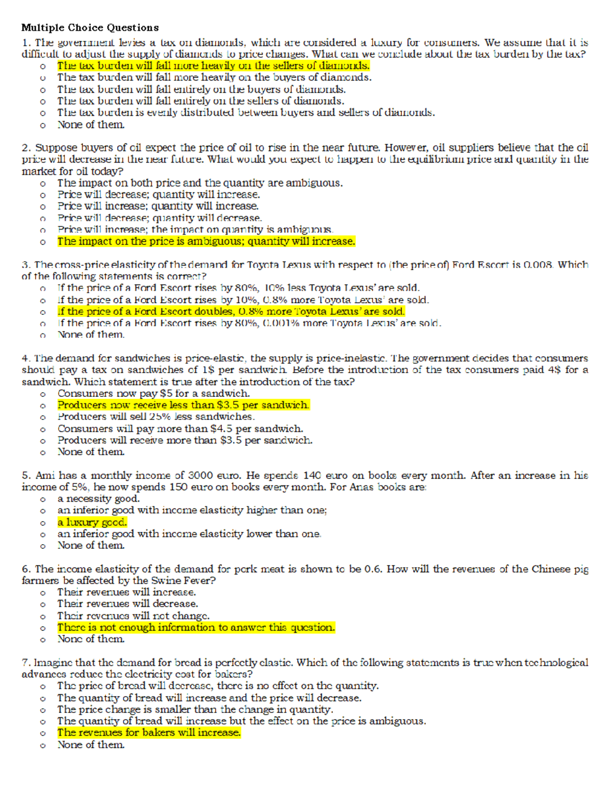 English-Final Exam-Introduction of Economics-February 2021-FEUT ...