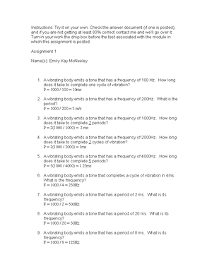 Emily Kay Mc Neeley; Assignment 2 - Assignment 2 (Watch for trick ...