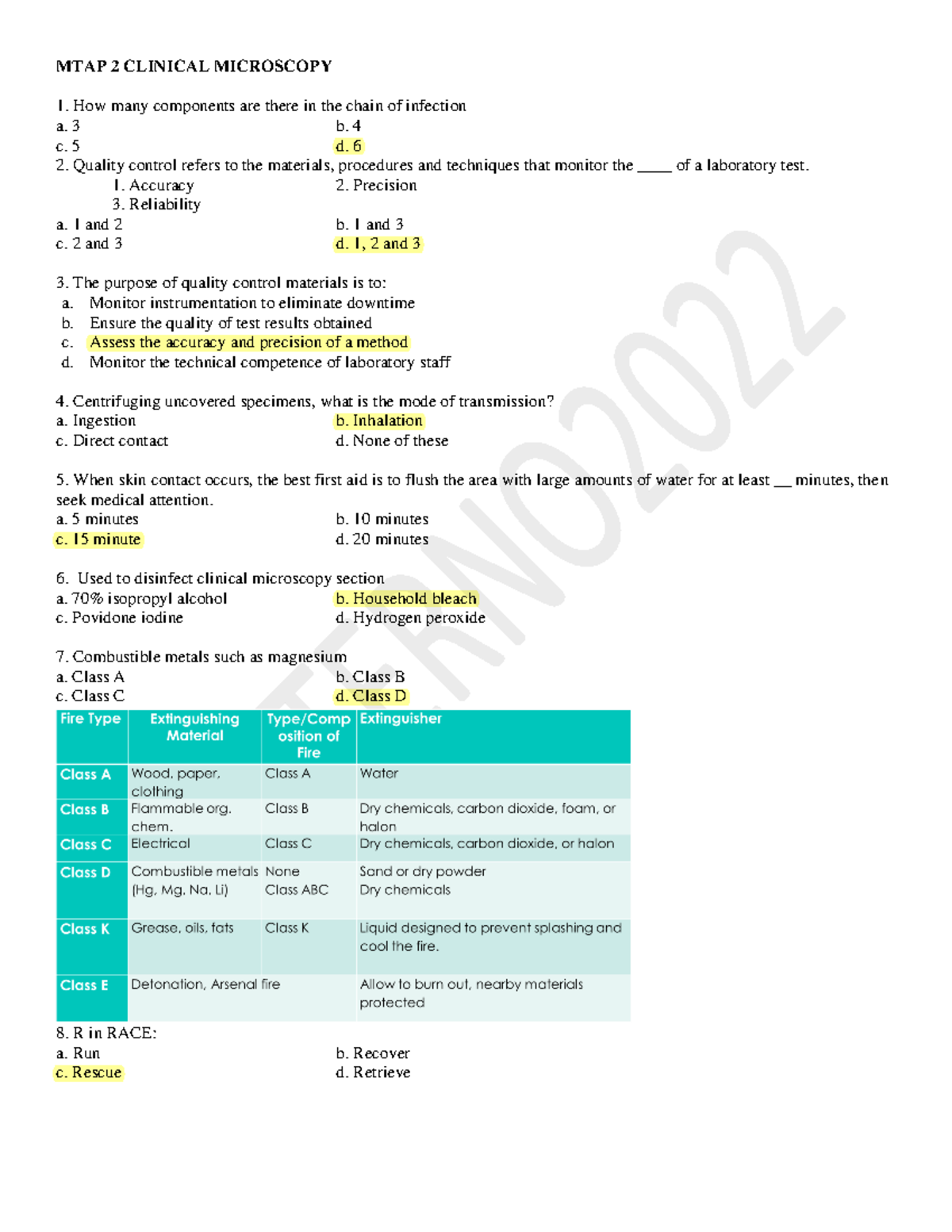 MTAP-2- Clinical- Microscopy ( Rationale) - MTAP 2 CLINICAL MICROSCOPY ...