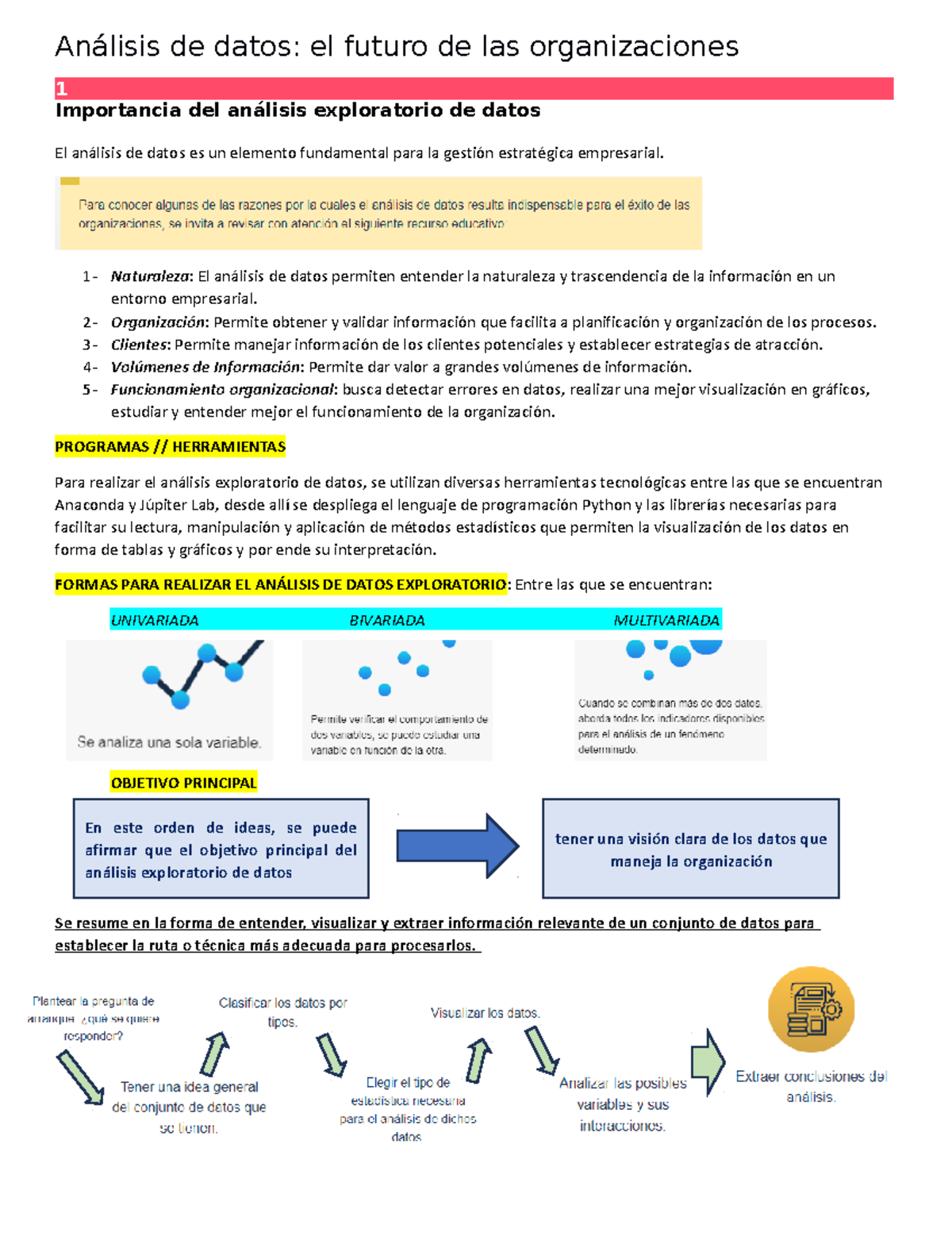 Analisi de Variables Python - Análisis de datos: el futuro de las ...