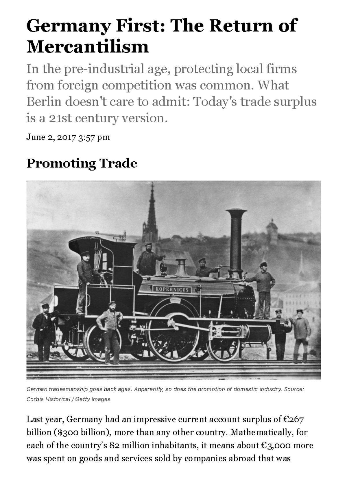 170161664379028 - Germany First: The Return of Mercantilism In the pre ...