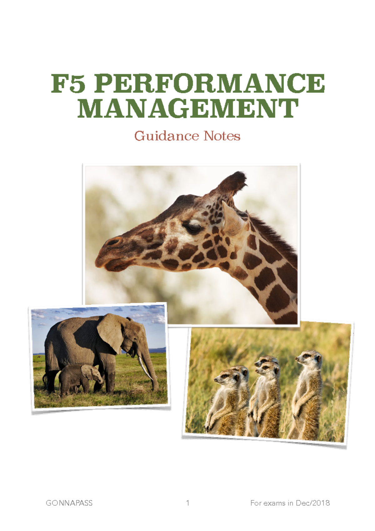 Lecture-note-F5 - You can refer to this - F5 PERFORMANCE MANAGEMENT ...